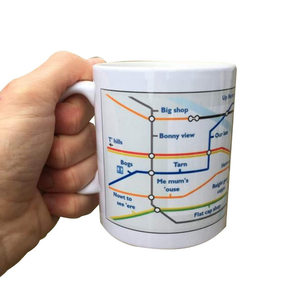Yorkshire Tube Underground Mug - LighthouseLane